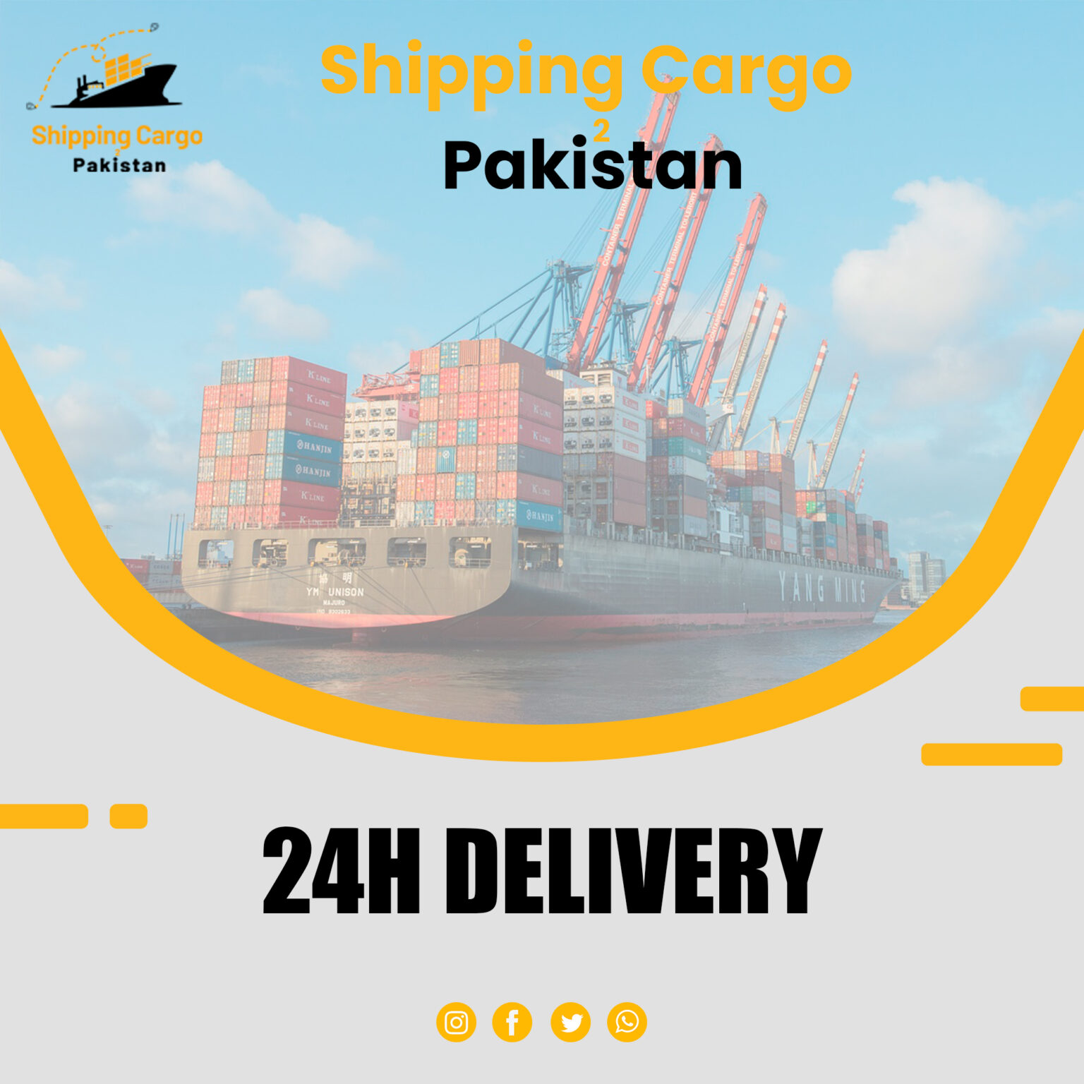 Sea Shipment UK 2 Pakistan